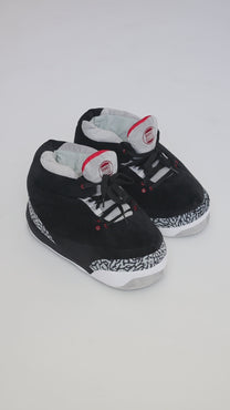 Black & Gray BC3™ Sneaker Slippers | Banned Goods – B GOODS